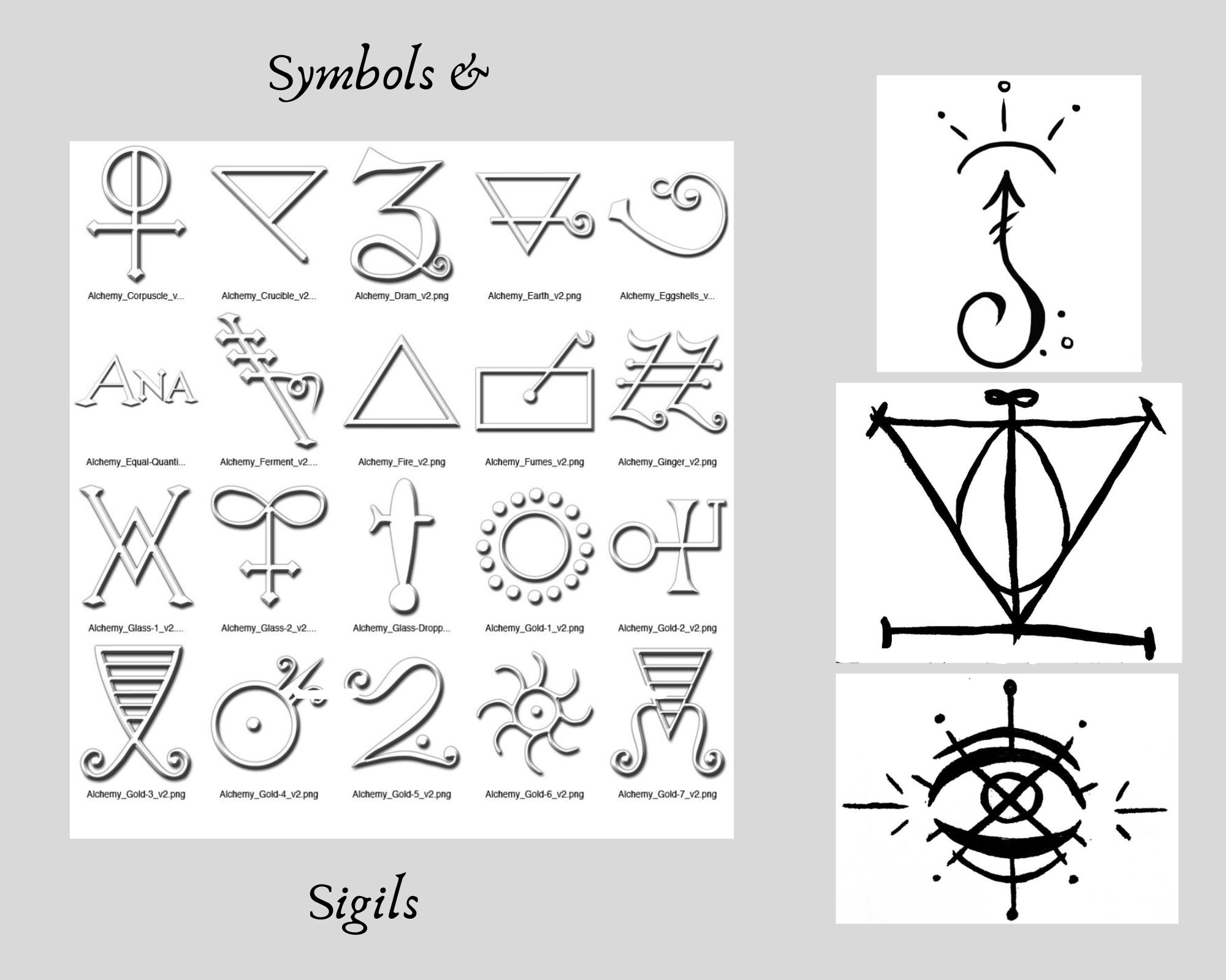 Decoding Symbols & Creating Sigils | Find your treasure...